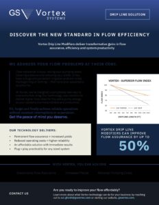 [DIGITAL] Vortex One-Pager Drip - GS Vortex Systems